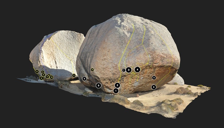 Climb Assist Beta Provides 3D Topo Maps of Popular Climbing Destinations