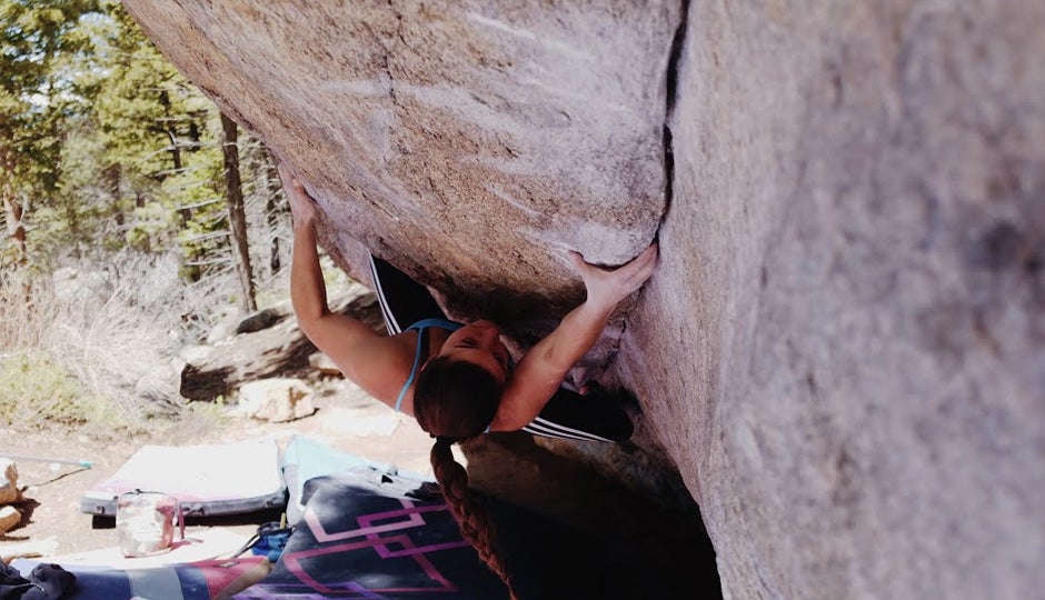 Uncut: Brooke Raboutou Sends Muscle Car (V14)