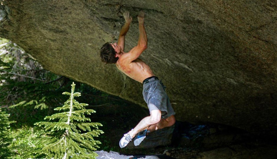 Drew Ruana Completes Second Ascent of Box Therapy (V16)