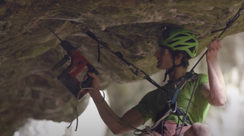 Video: Adam Ondra Demonstrates his Bolting Process on a Potential 9c ...