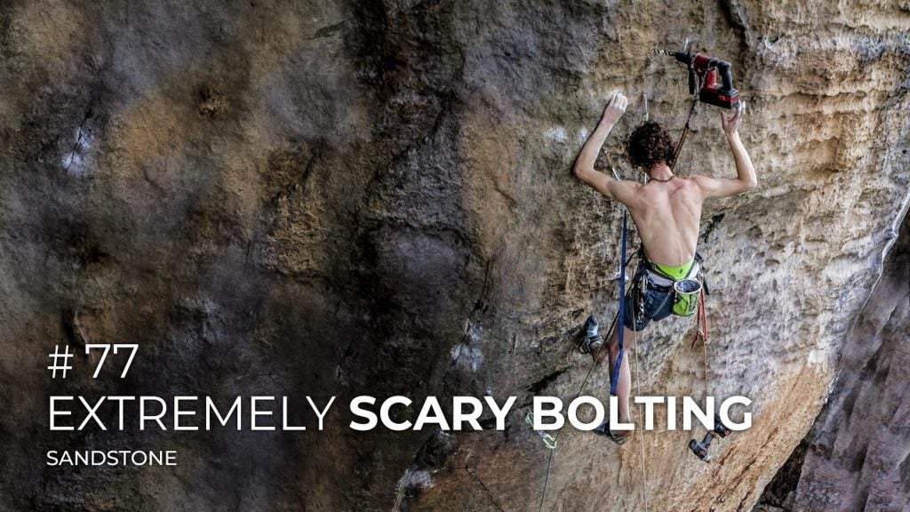 [Video] Adam Ondra: Sketchy Ground-Up Bolting on Czech Sandstone