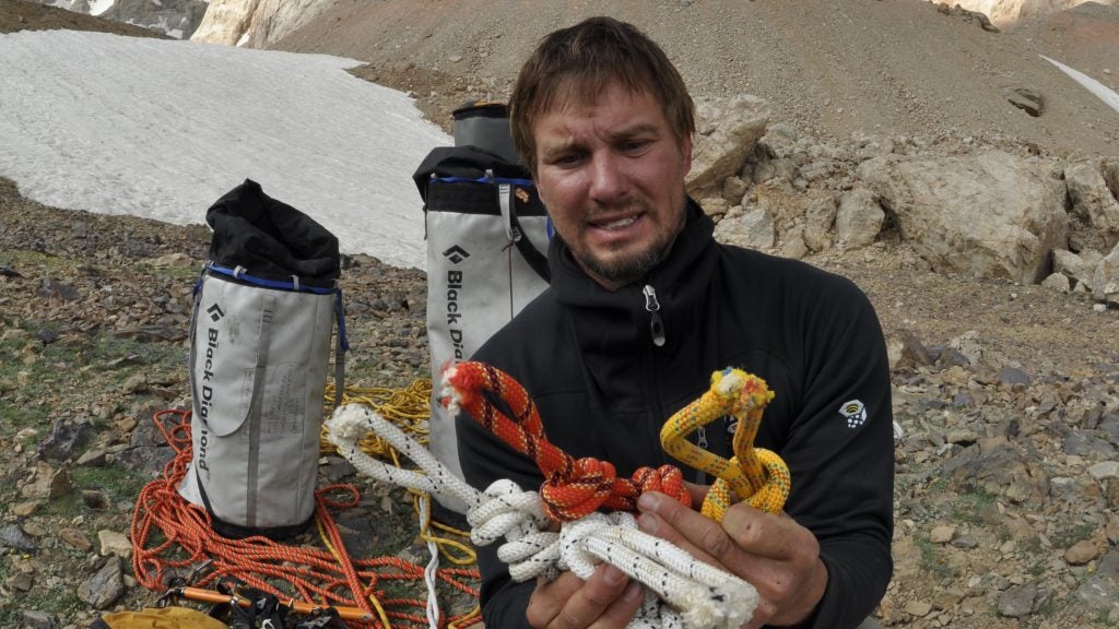 The Expedition When Rockfall Nearly Killed Mike Libecki - Climbing