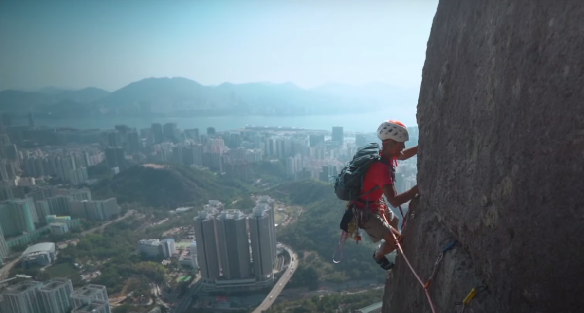 Video: Paul Cheung Chi Fai Rope Solos 3 Hong Kong Peaks - Climbing