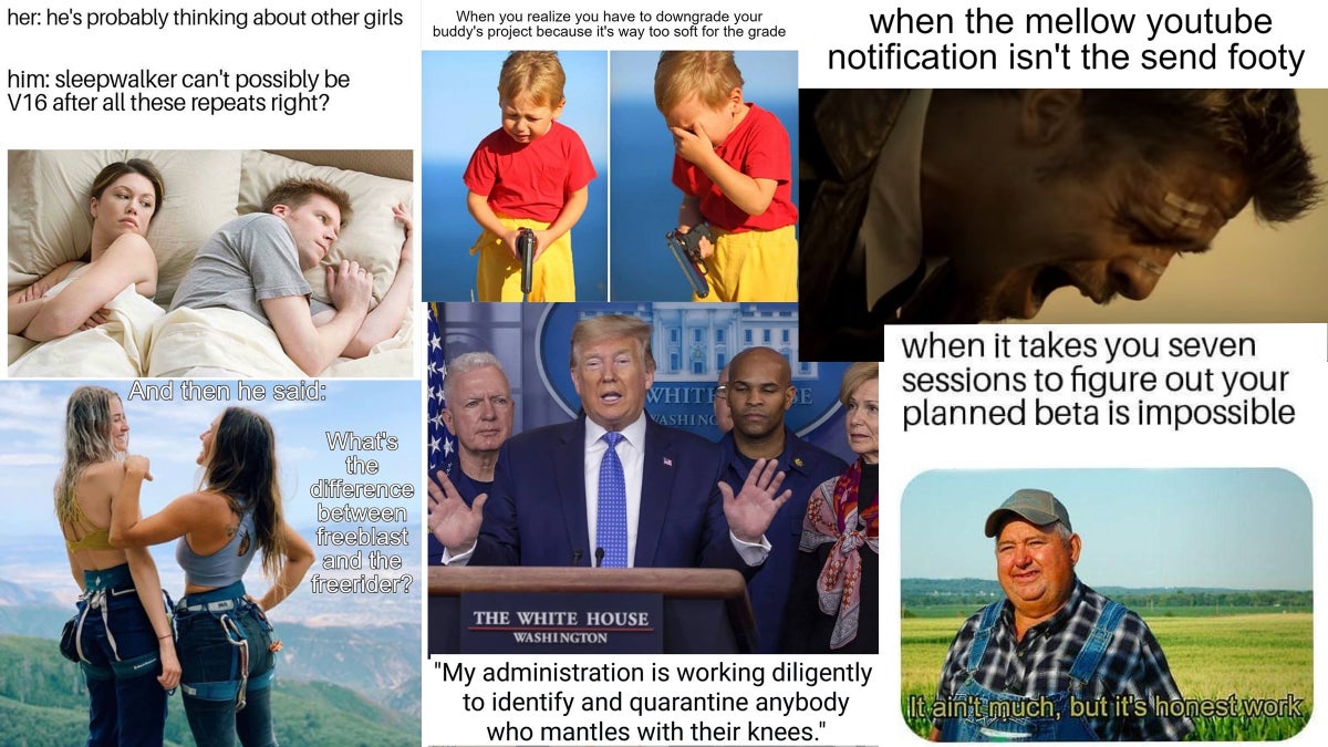 Climbing Meme Accounts Are Proliferating. Here Are Some of Our ...