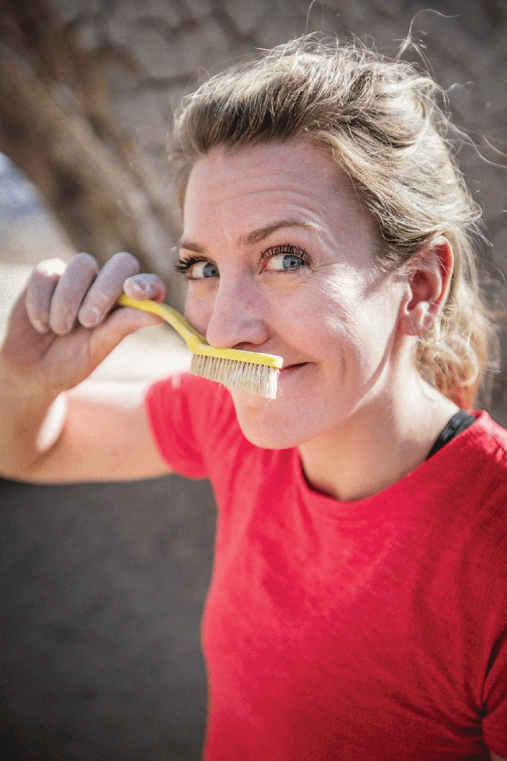 After A Groundfall and 9 Weeks in a Back Brace, Molly Mitchell Faces ...