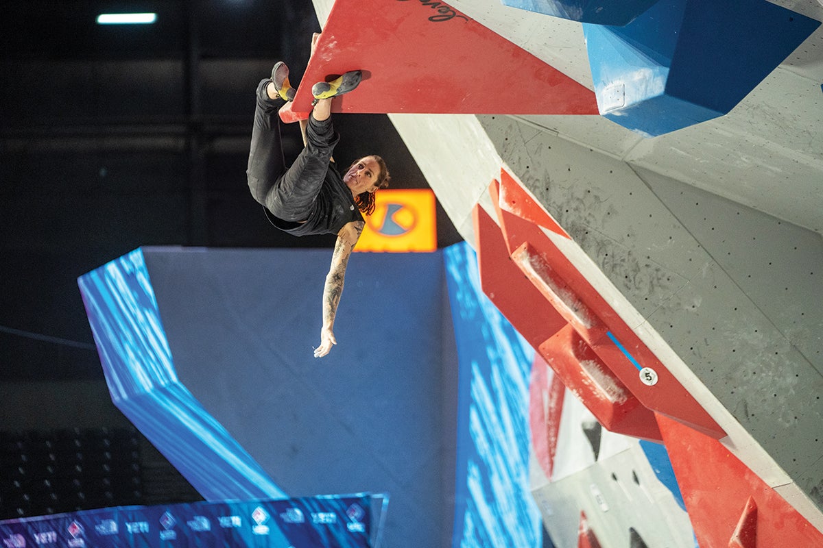 Alex Johnson Climbing
