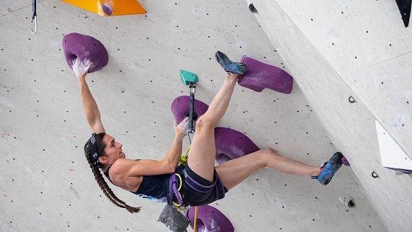 Kyra Condie Nathaniel Coleman Outside Games Interview - Climbing