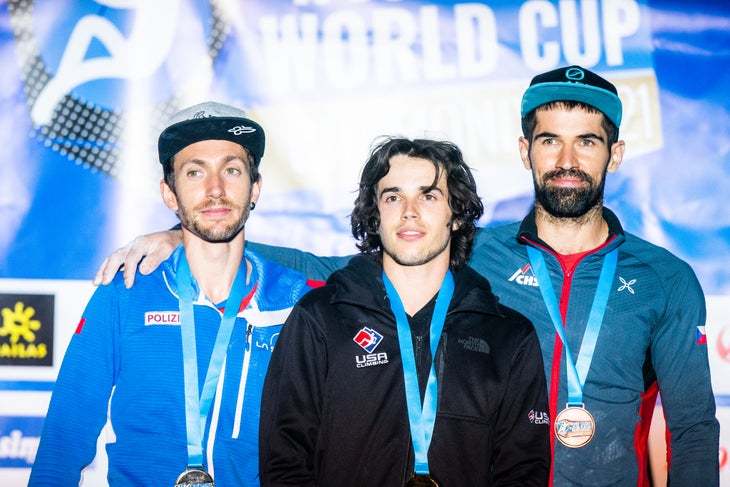 Unreal—Another Gold for Sean Bailey, That's Two In a Row - Climbing