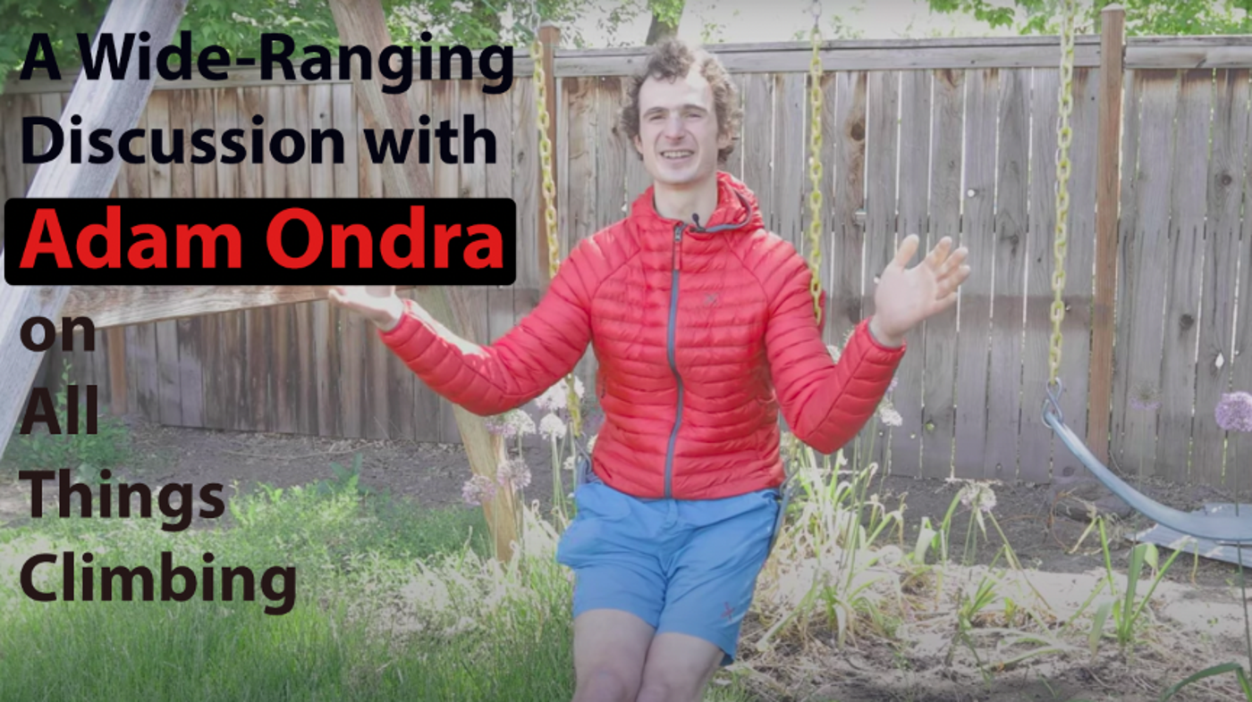 A Frank Talk With Climbing Olympian Adam Ondra