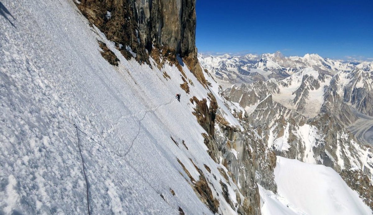 Facing the Monster: Hayden Kennedy Climbs The Ogre - Climbing