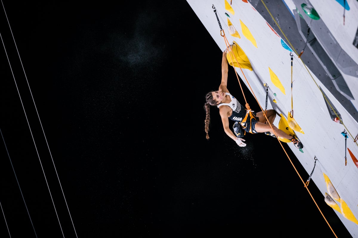Photo Gallery of Olympic's Final Climbing Training Session - Climbing