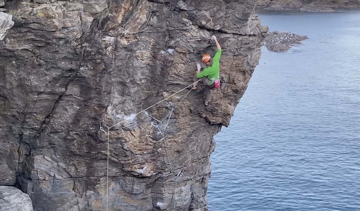 Weekend Whipper: Climber Drops Cam Into Sea, Jumps Off - Climbing