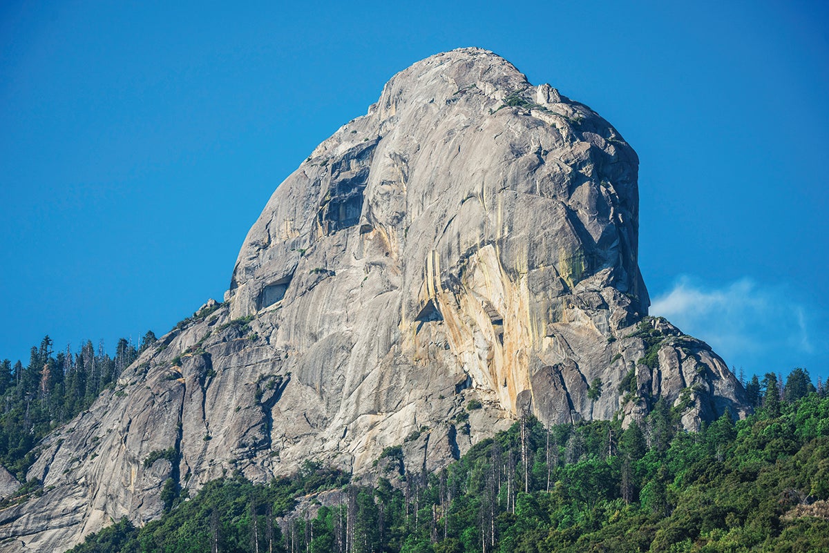 Rock Climbing In Sequoia National Park on Moro Rock - Climbing