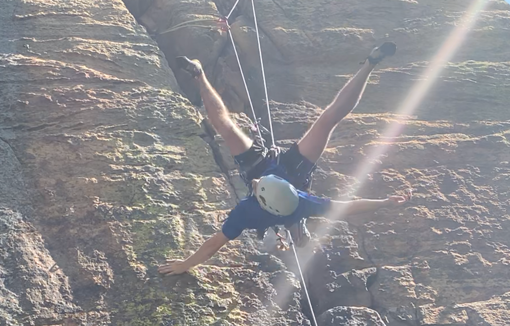 Weekend Whipper: Rope Behind Leg Trad Climbing Fall - Climbing