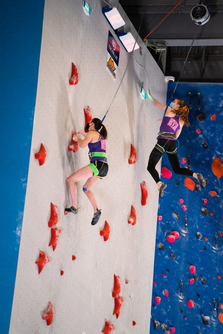 Top Seeds Slip From Podium At Speed Climbing Championships - Climbing