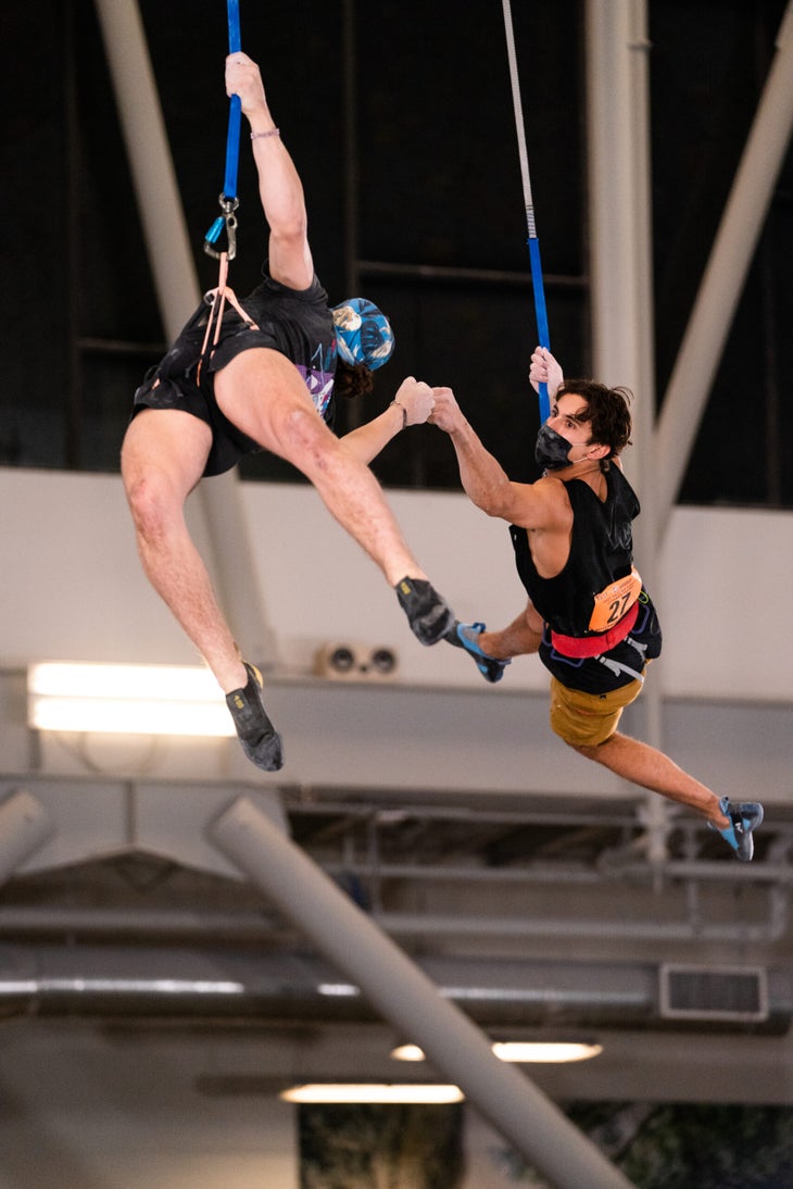 Top Seeds Slip From Podium At Speed Climbing Championships - Climbing