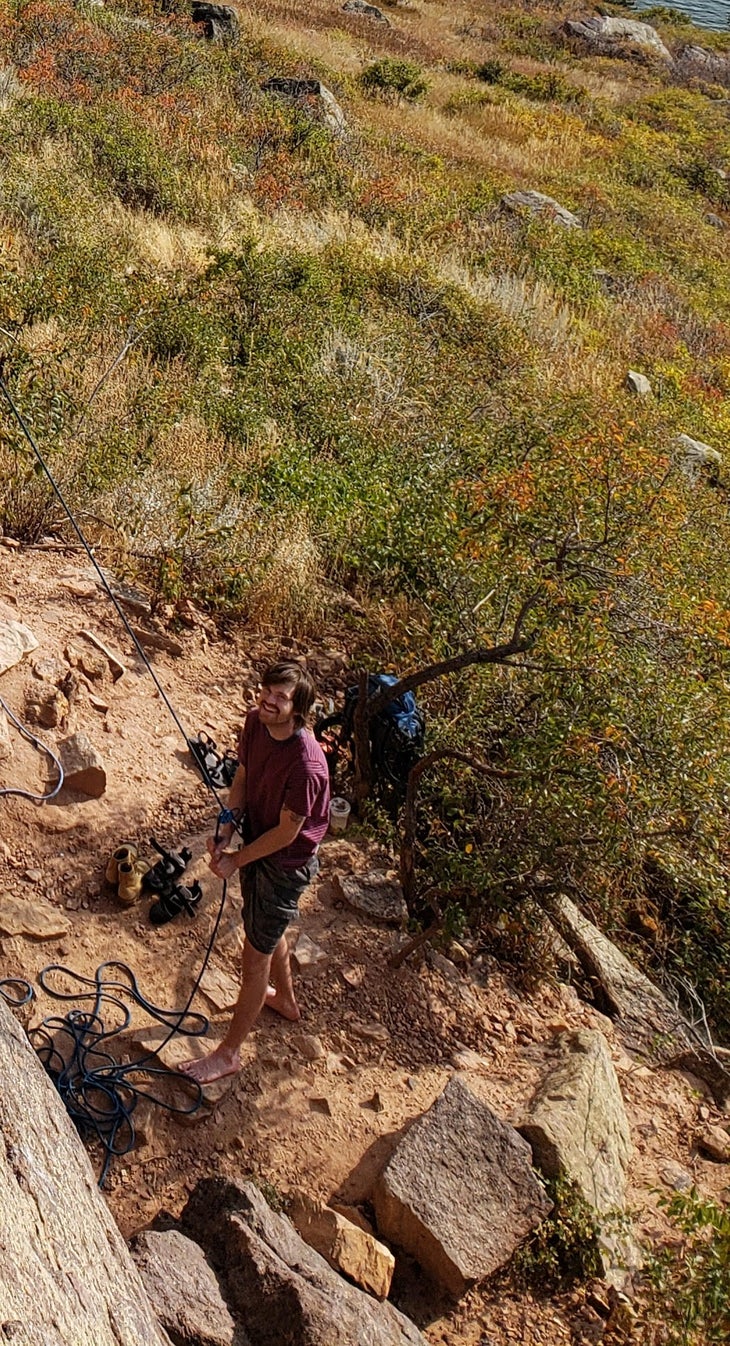 Climber in Medically-Induced Coma After Being Hit by Rockfall - Climbing