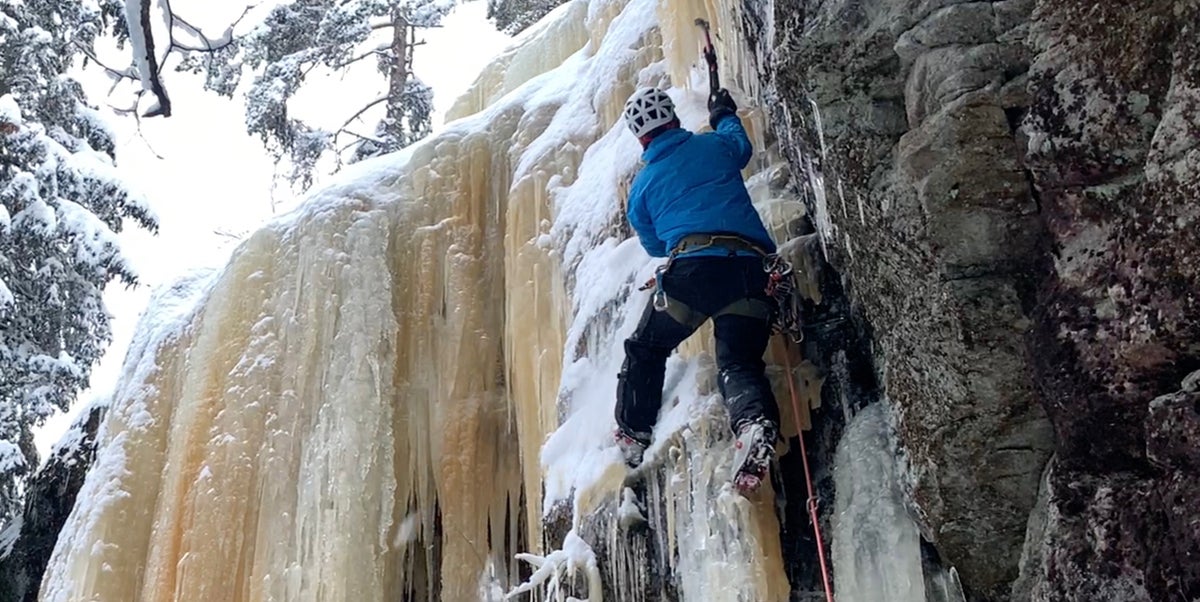 Weekend Whipper: Long Fall While Ice Climbing - Climbing