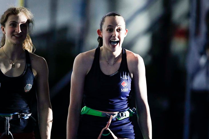 Grossman Takes Gold At Climbing World Cup In Seoul. - Climbing