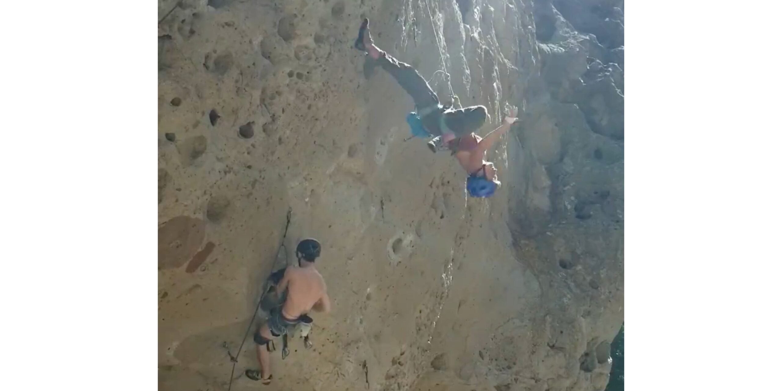 Weekend Whipper: Near Miss While Climbing - Climbing