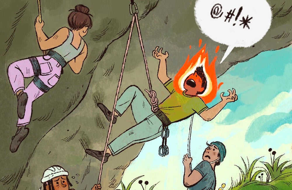 How To Get An Obnoxious Climber To Shut Up - Climbing