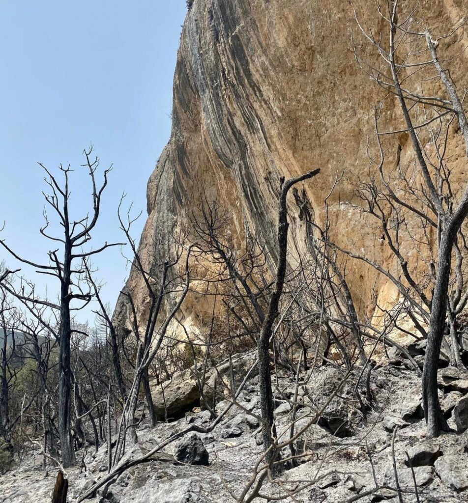 Oliana Fire Destroys Bucket-List Climbs - Climbing