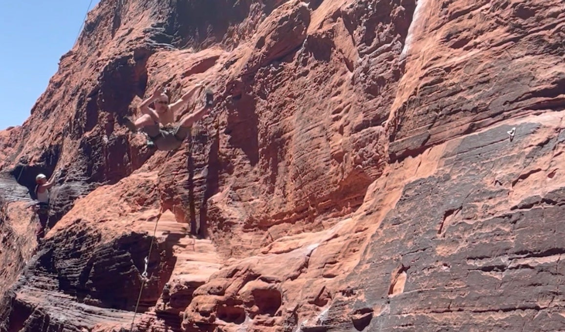 Weekend Whipper: Sport Climber Takes Ledge Fall - Climbing