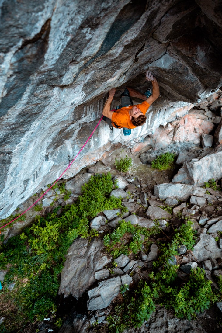 Seb Bouin Gets Third Ascent of the World’s First 5.15c - Climbing