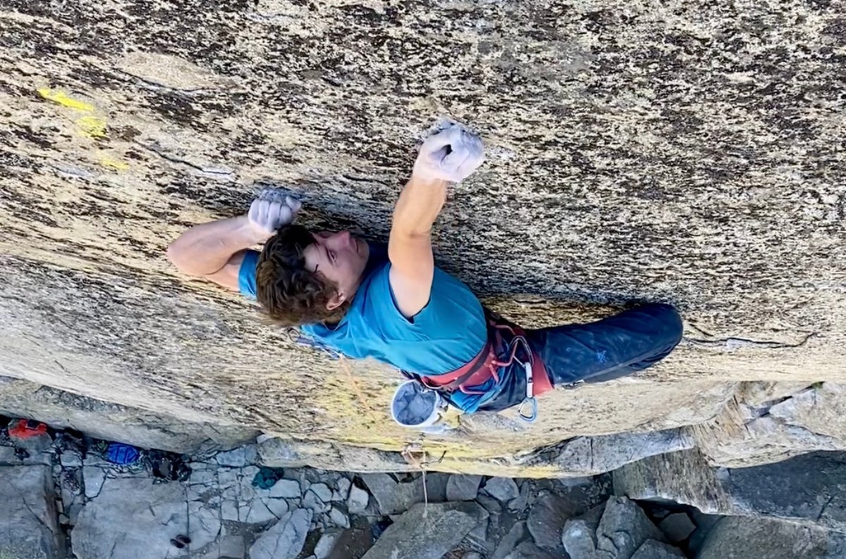 Weekend Whipper: Big Trad Fall in California - Climbing