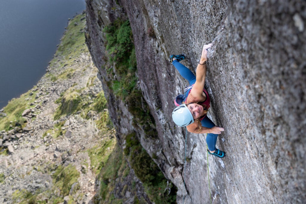 Hazel Findlay Climbs Impact Day 5.13 R - Climbing