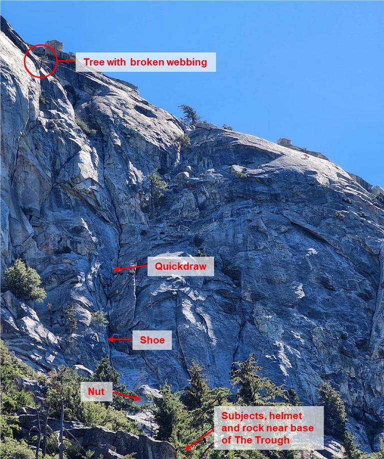 Broken Sling Caused Climbing Double Fatality - Climbing
