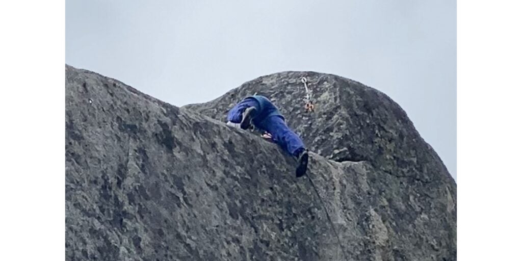 Weekend Whipper: Big Fall on Mantel - Climbing