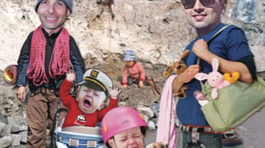 Kid on the Way? Embrace Being a Trad Dad With a Dad Bod - Climbing