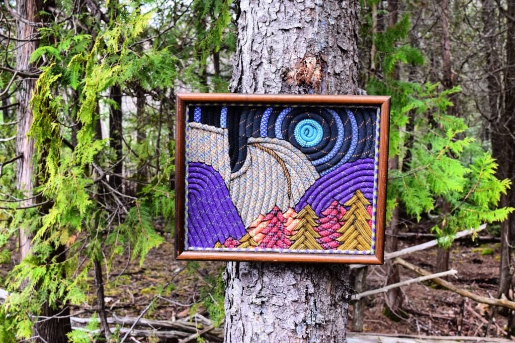 This Climber is Taking Rope Art to Another Level - Climbing