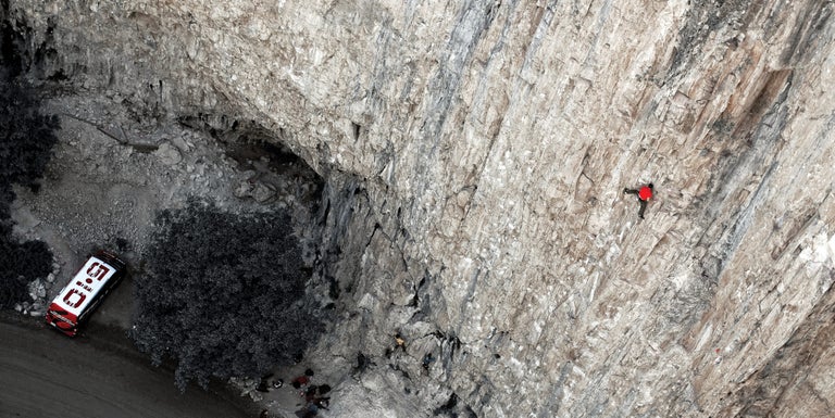 Rock Climbing in Rifle Mountain Park - Climbing