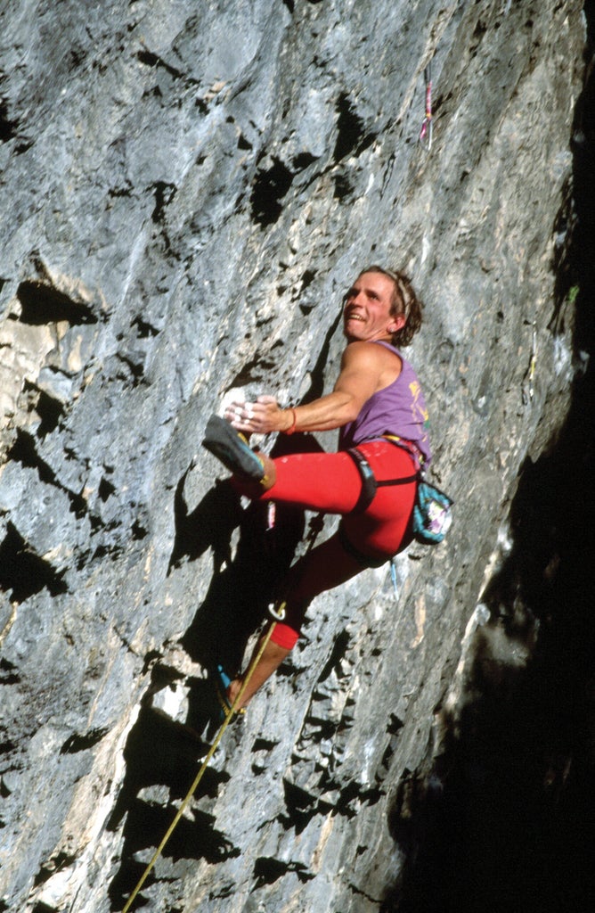 Rock Climbing in Rifle Mountain Park - Climbing