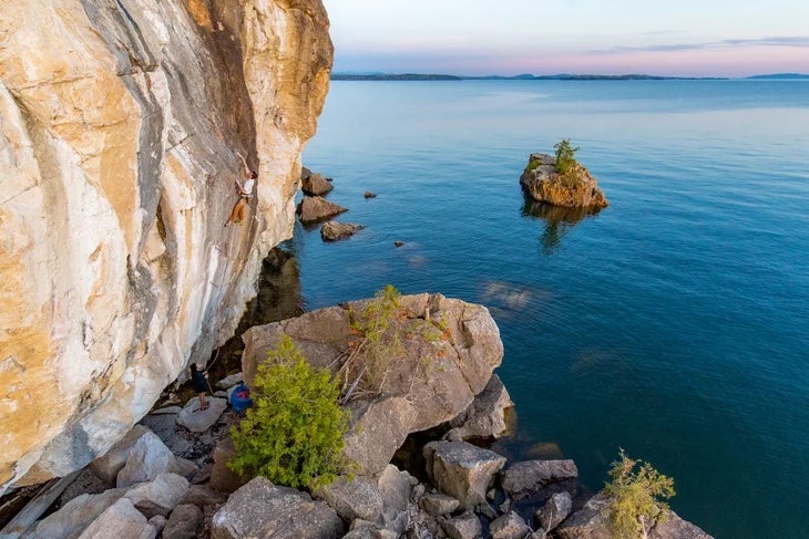 Hard Limestone Sport Climbing in… Vermont? - Climbing
