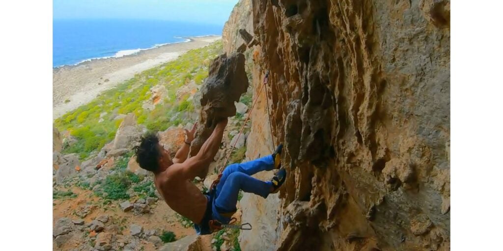 Weekend Whipper: Sport Climber Snaps Off Stalactite - Climbing