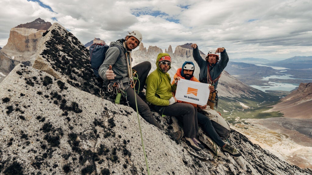 Climbing Blind in Torres del Paine National Park - Climbing