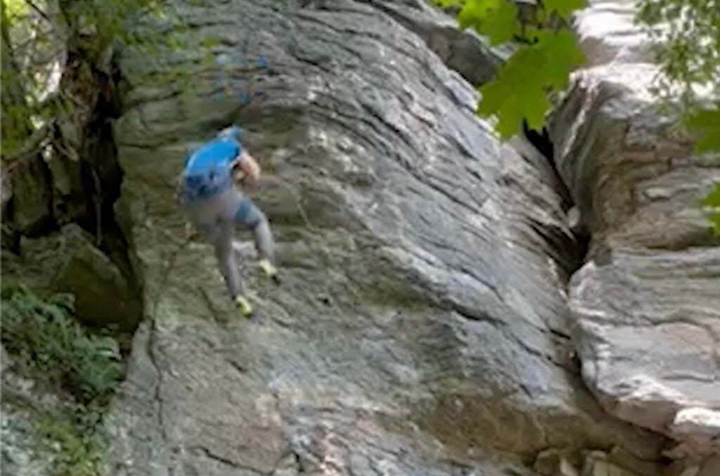 Weekend Whipper: Climber Falls While Clipping - Climbing