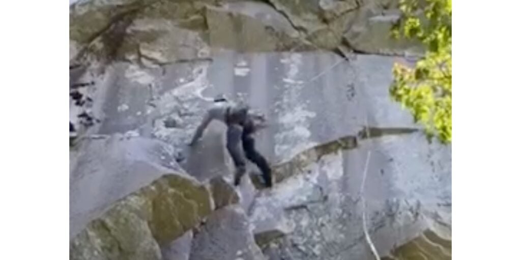 Weekend Whipper: Climber Loses Focus - Climbing