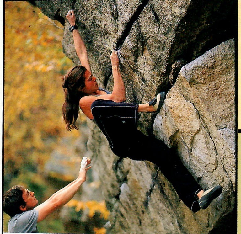 Profile of Gunks Climbers Liza Mills - Climbing