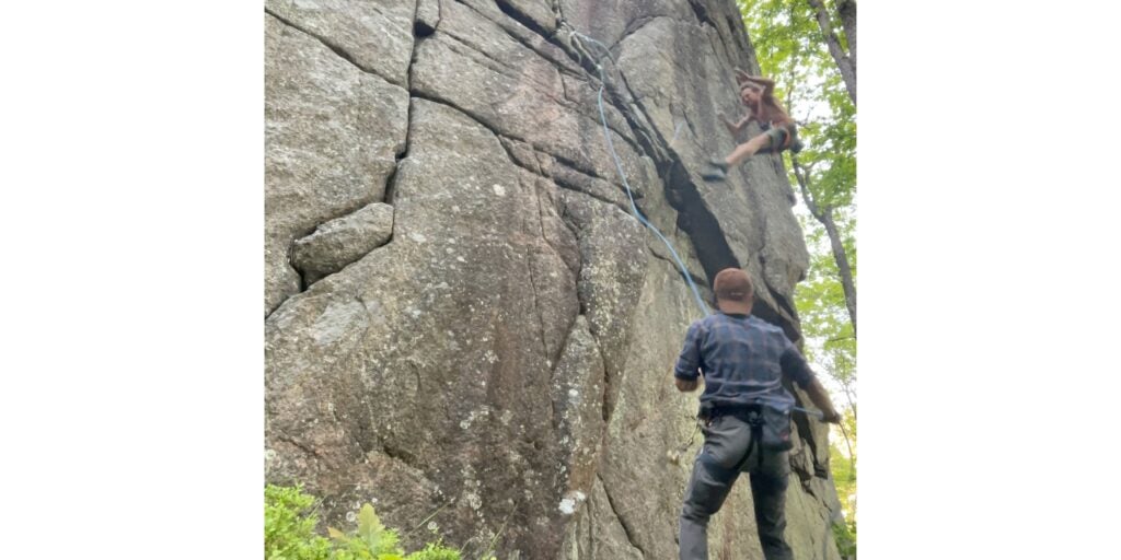 Weekend Whipper: Great Belayer Prevents Accident - Climbing