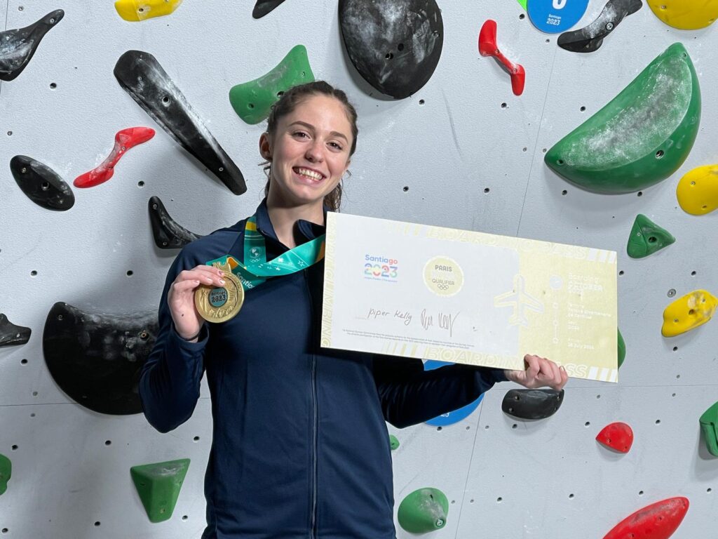 American Speed Climber Piper Kelly Punches Ticket to Olympics - Climbing