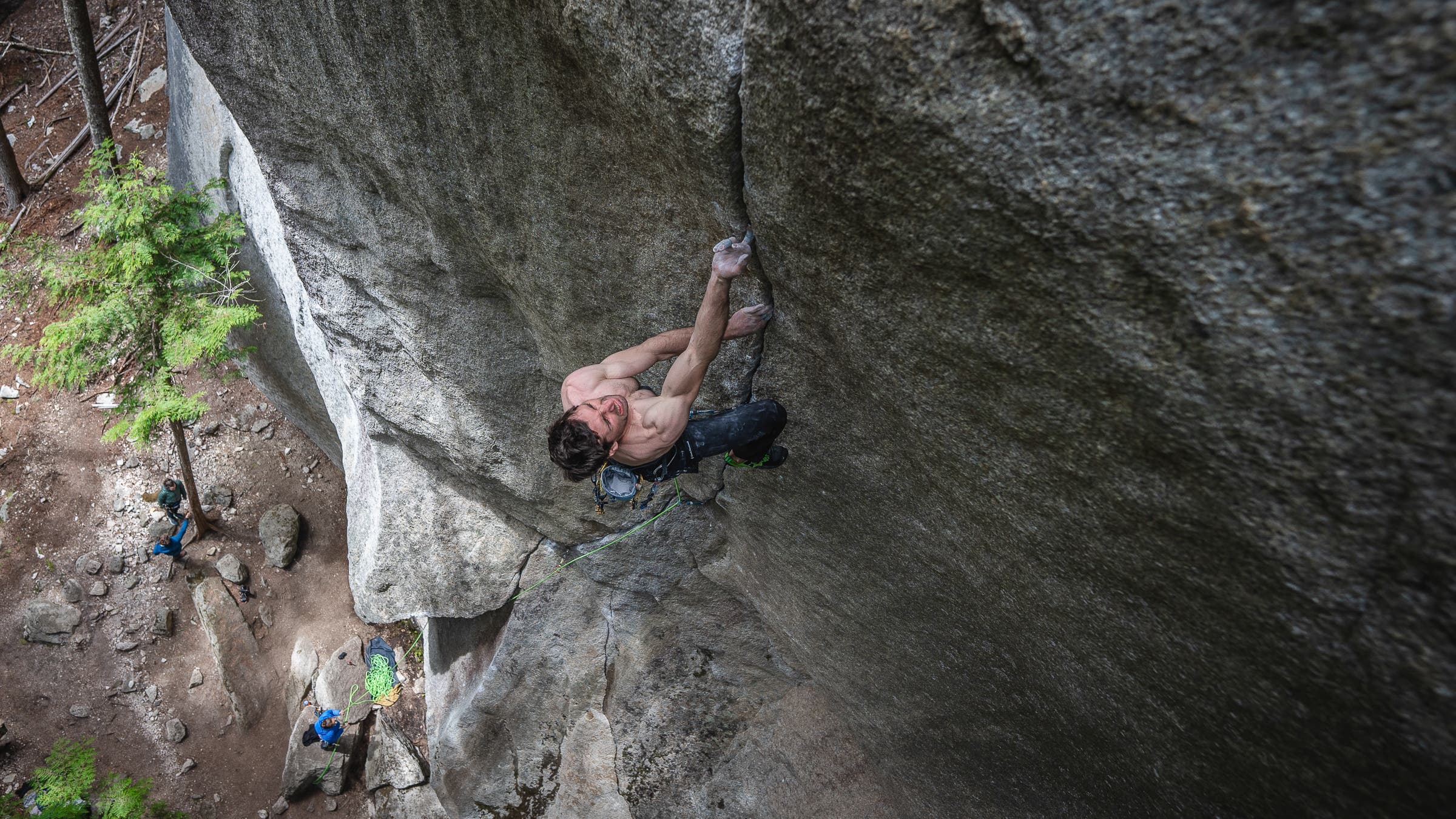 Didier Berthod Climbs Cobra Crack 5.14 in Squamish - Climbing