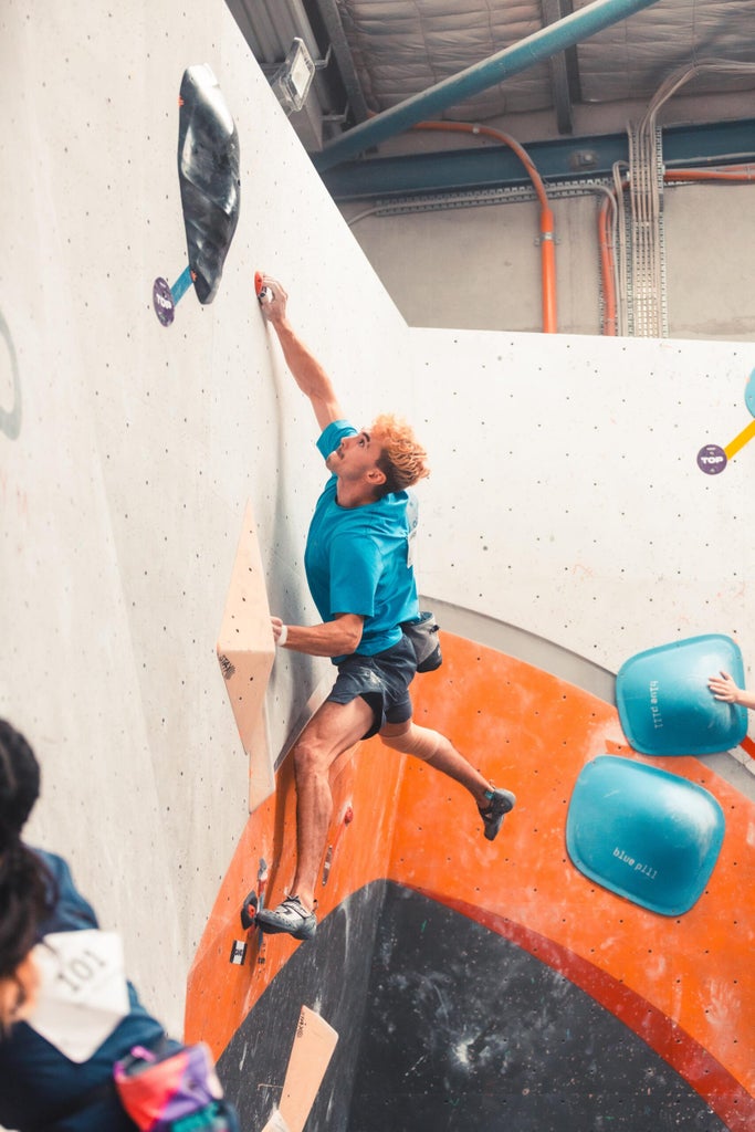 Olympic Climber Campbell Harrison - Climbing