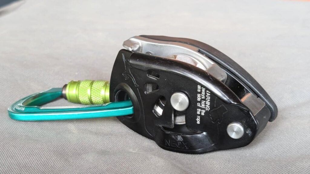 Review of Petzl Neox Belay Device - Climbing