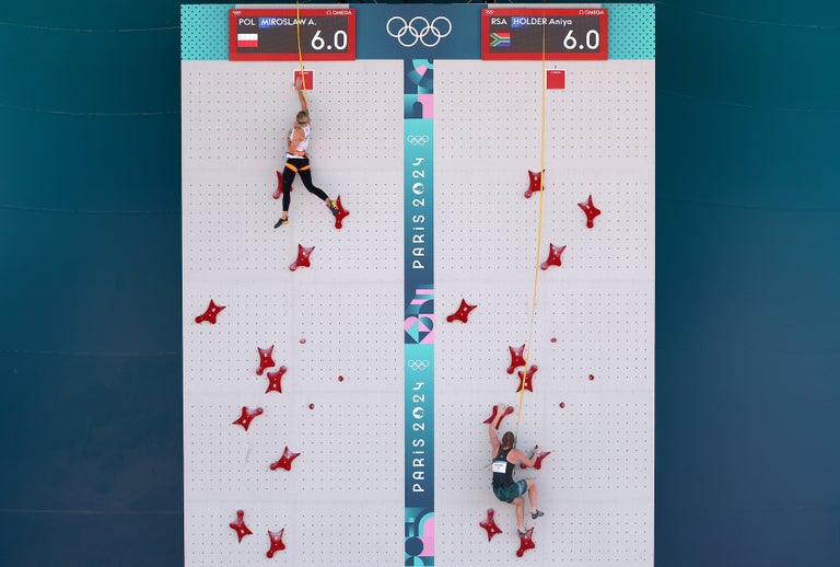 New World Record Set During Olympic Women’s Speed Climbing