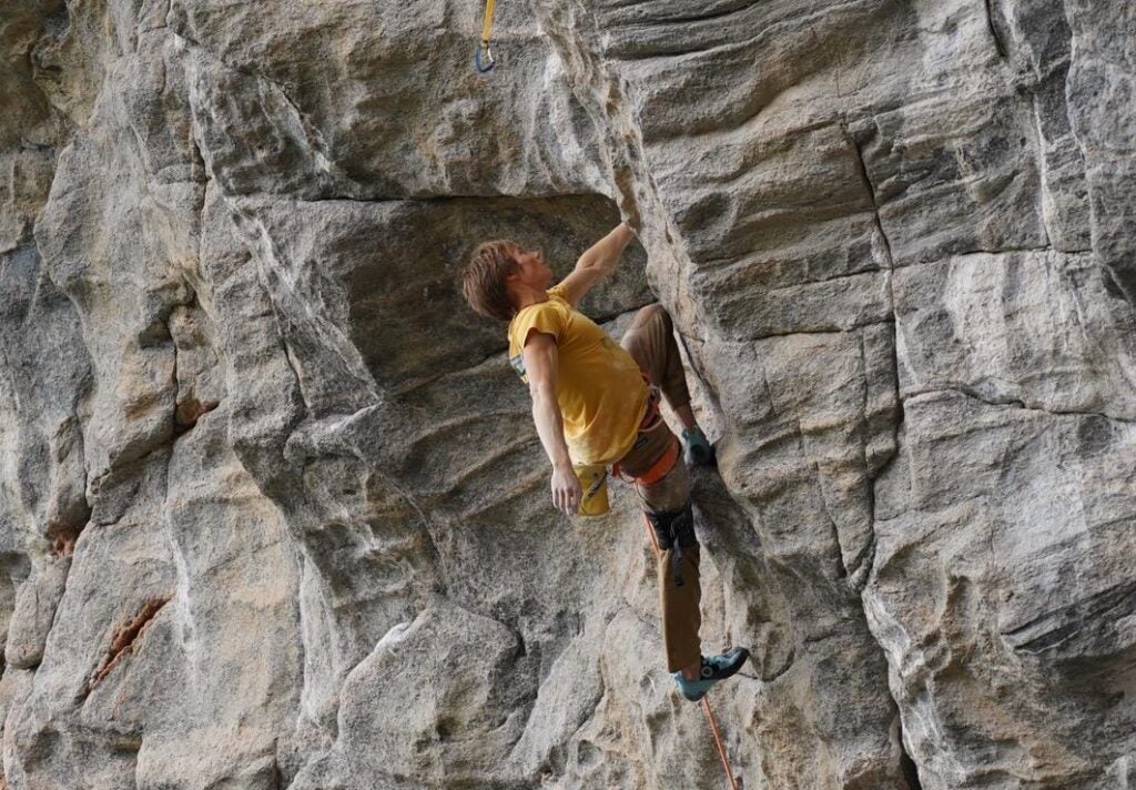 Alex Megos Just Climbed Two of the World's Hardest Routes