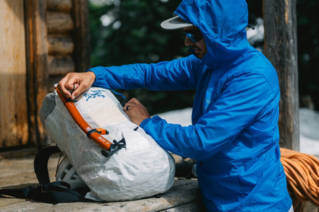 The New Arc'teryx Alpha SL Backpack, Reviewed - Climbing